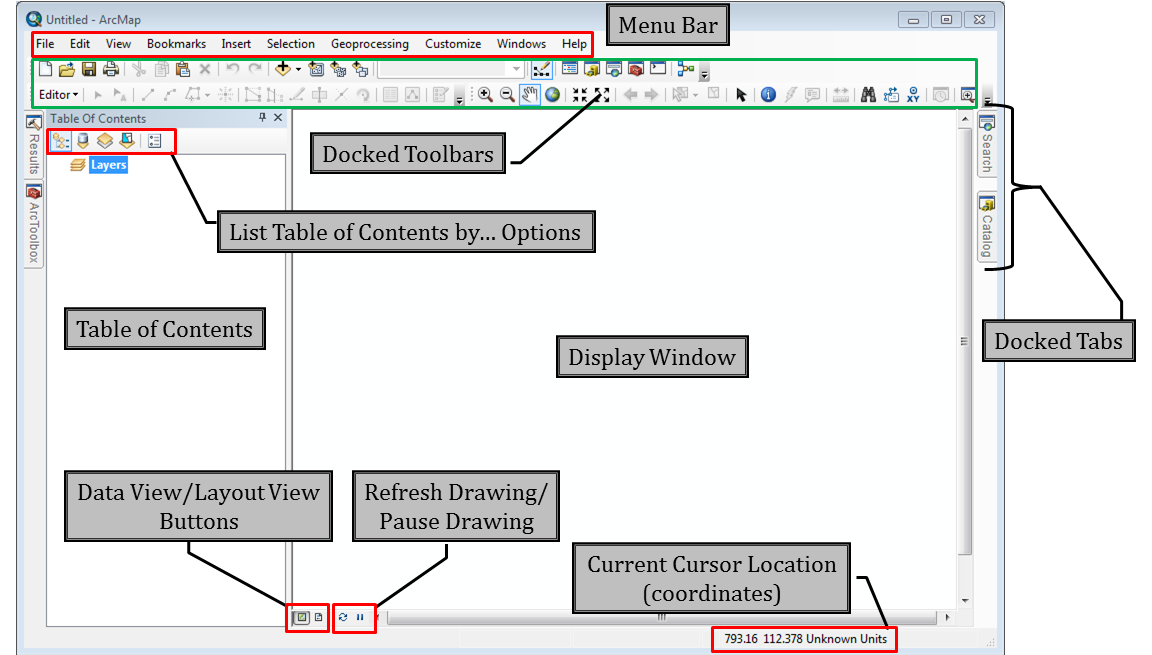 Section Four Meet ArcMap Learn GIS